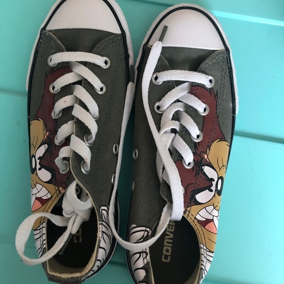 Converse | Shoes | Converse Ctas Ox Tasmanian Devil 358236f Sz2 | Poshmark